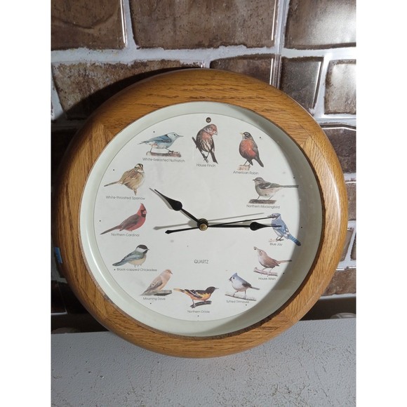 Wall Decor | Vintage Quartz Singing Bird Clock | Poshmark